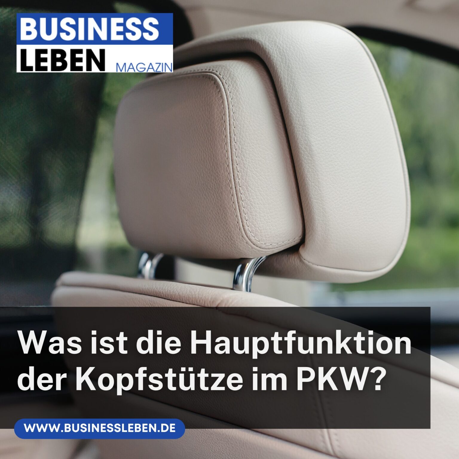 Was Ist Die Hauptfunktion Der Kopfstutze Im Pkw