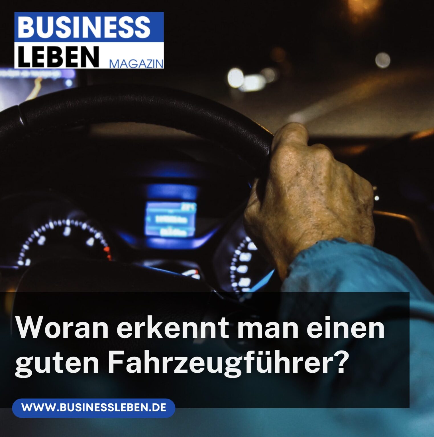 Spannende Woran Erkennt Man Einen Guten Fahrzeugfuhrer Ebenbild