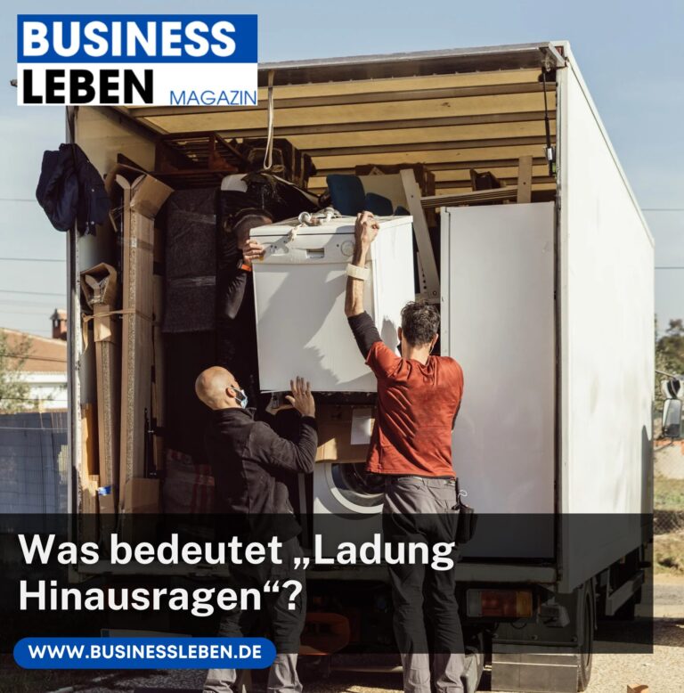 Wie weit darf eine Ladung nach hinten hinausragen ohne Kennzeichnung