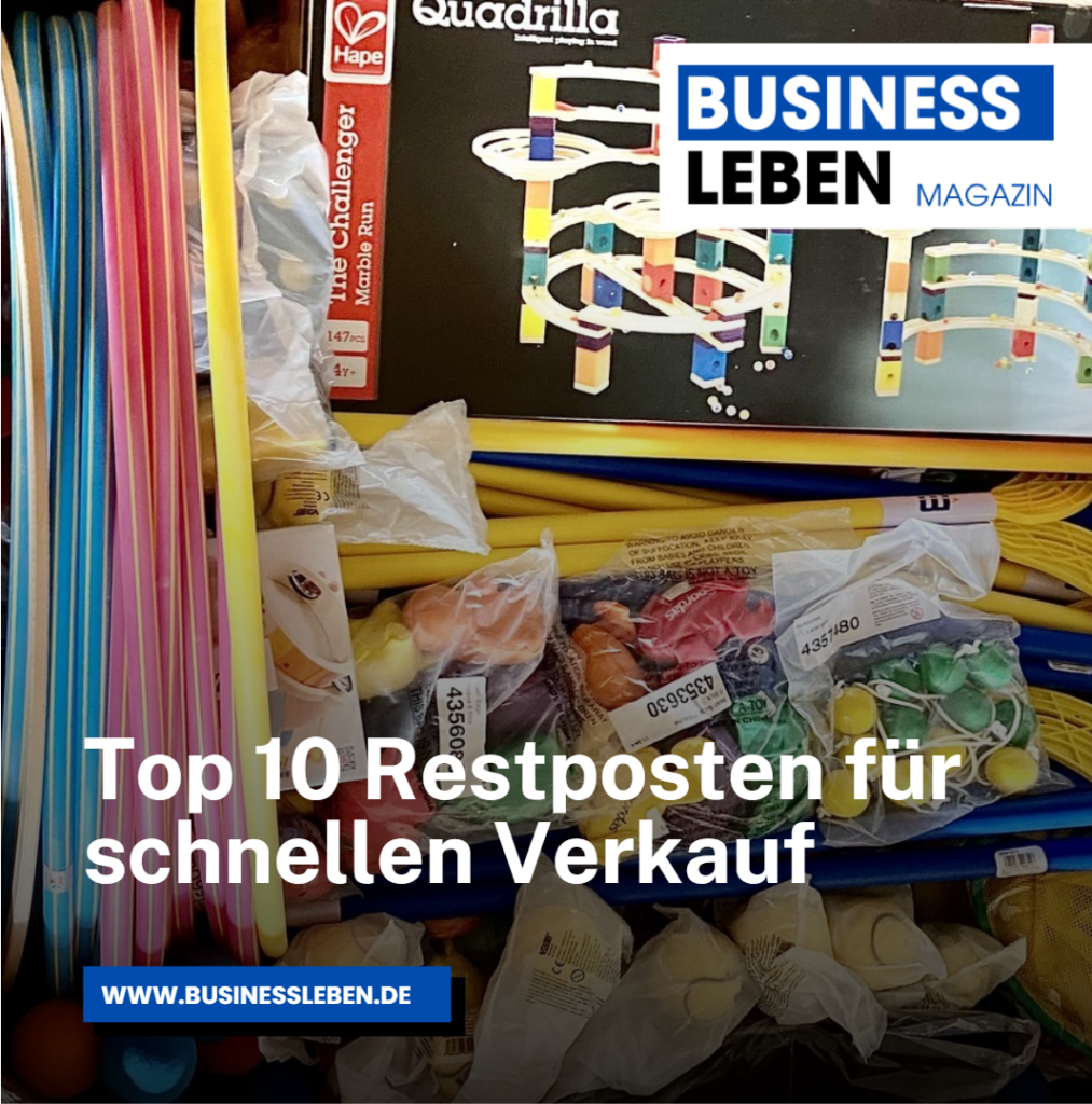 Top 10 Restposten für einen schnellen Verkauf